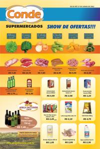 02 Panfleto Supermercados Conde 03 06 2013 | Gráfica Rotativa