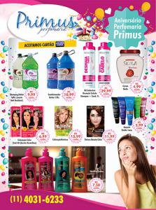 12 Folheto Panfleto Lojas Primus 04 09 2017 | Gráfica Rotativa