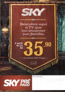 12 Folheto Panfleto Lojas Sky 12 09 2016 | Gráfica Rotativa